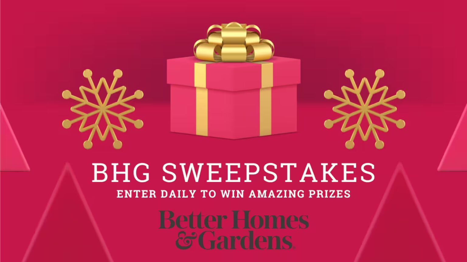 BHG Sweepstakes 2026: Enter Daily To Win $25,000 Cash Prize